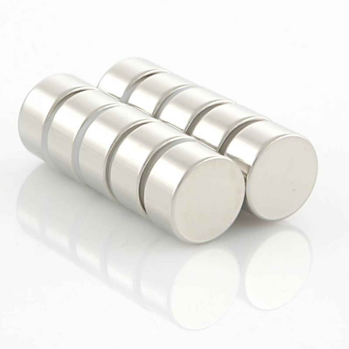 ★TheQ★ 10 mm Höhe Neodym Supermagnet Scheibenmagnete Quadermagnete ...